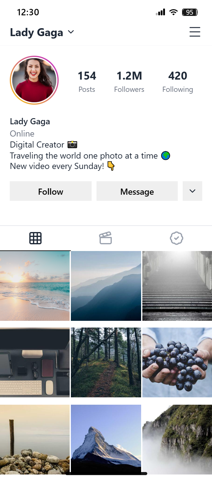 Fake Instagram Profile Generator — Free Instagram Profile Mockup Tool